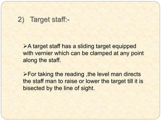 instruments of levelling | PPTX