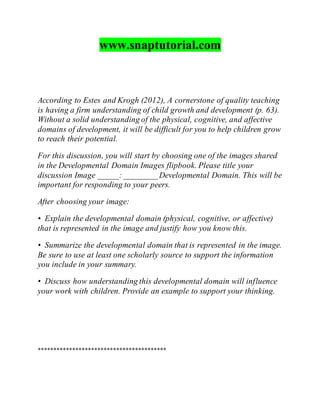 Ece 101 Education Redefined - snaptutorial.com