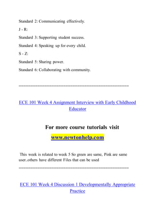ECE 101 Invent Yourself/newtonhelp.com