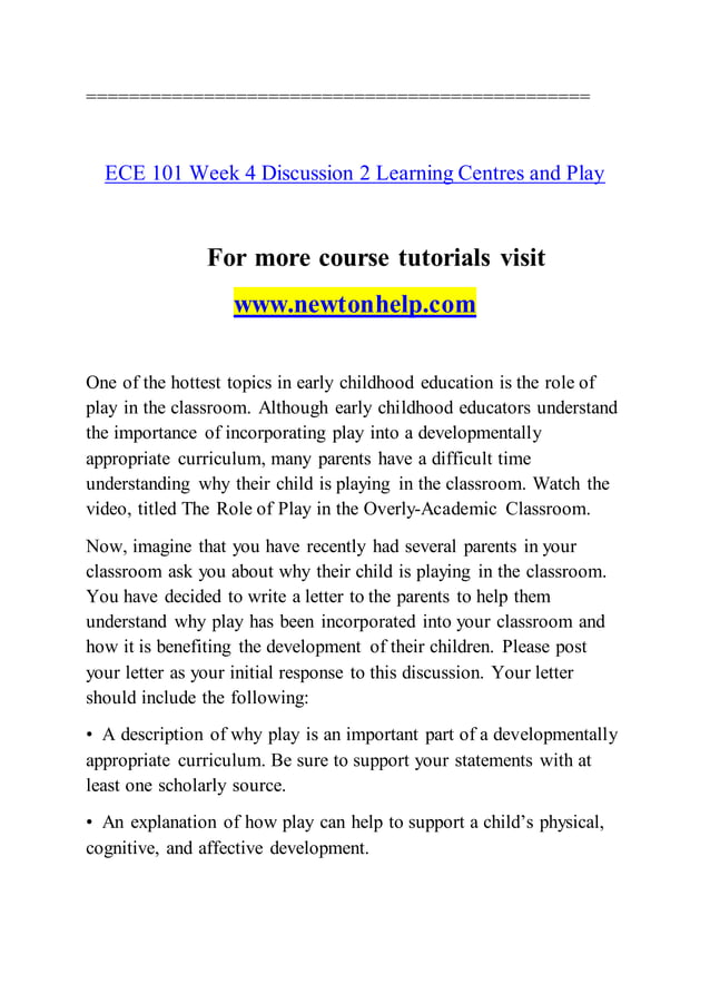 ECE 101 Invent Yourself/newtonhelp.com