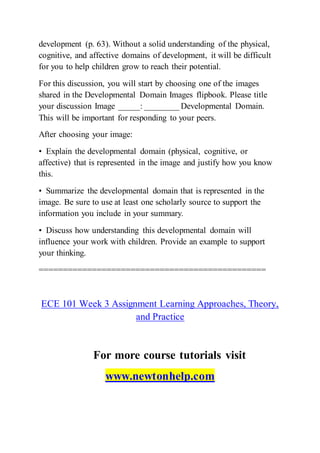 ECE 101 Invent Yourself/newtonhelp.com