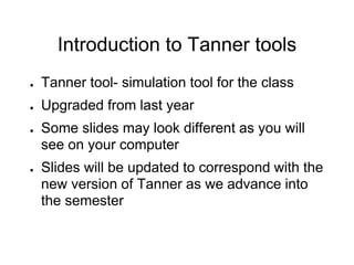 Tanner tools | PPT