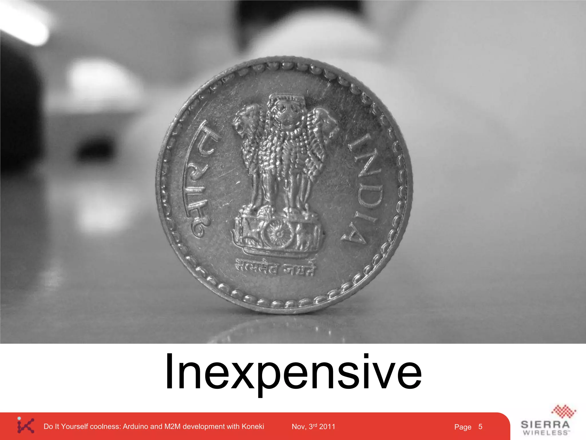 Do It Yourself coolness: Arduino and M2M development with Eclipse & Koneki | PPTX