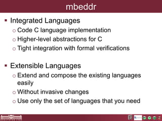 mbeddr meets IncQuer - Combining the Best Features of Two Modeling ...