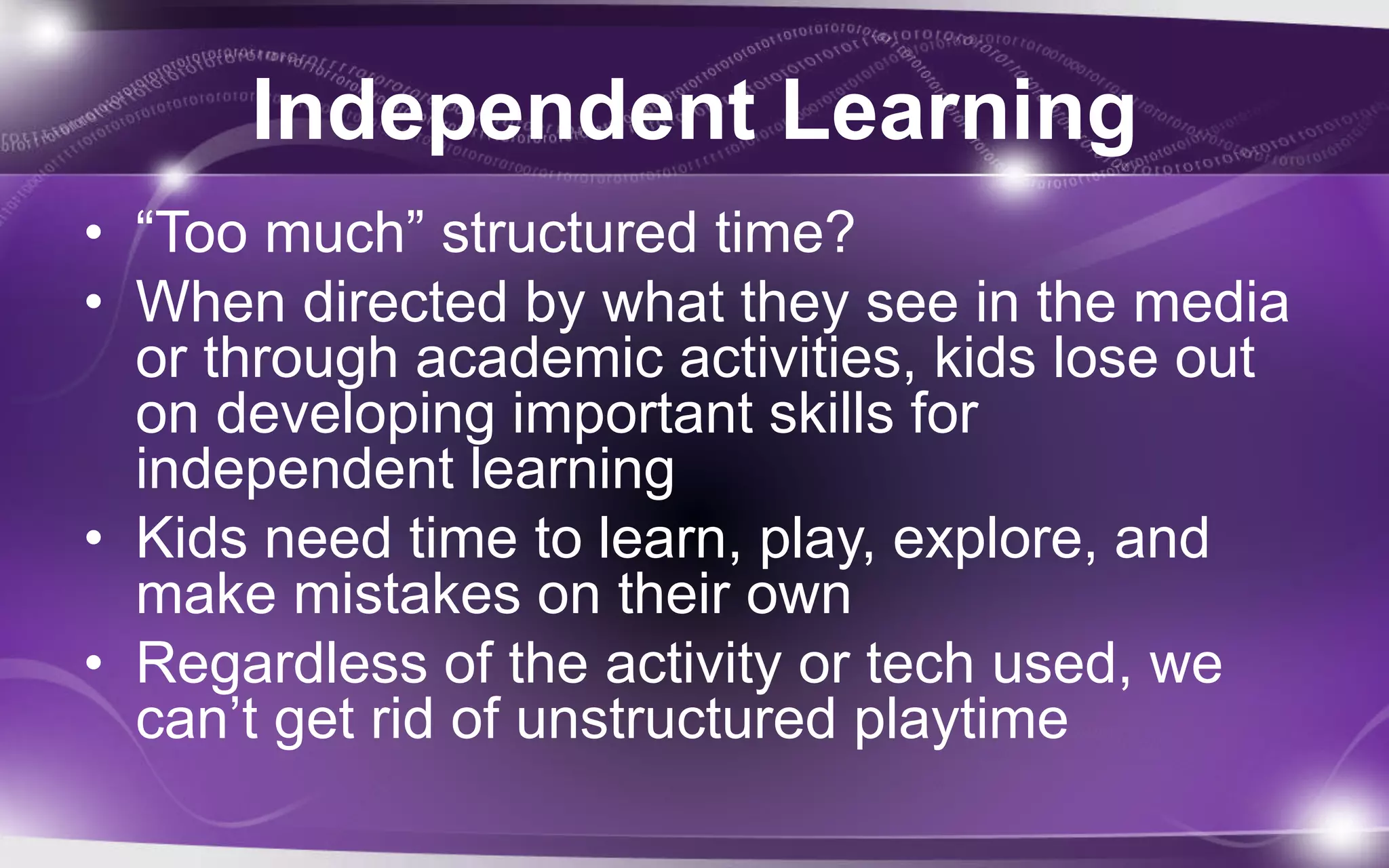 Screen Time and the Young Child: Strategies for Balance | PPTX