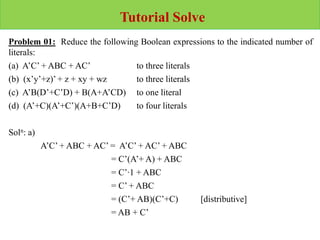 ECE 2103_L6 Boolean Algebra Canonical Forms.pptx | Free Download