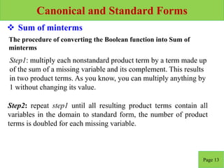 ECE 2103_L6 Boolean Algebra Canonical Forms [Autosaved].pptx