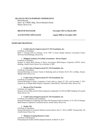 Resume | PDF