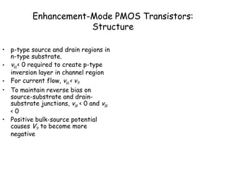 Ece 334 lecture 15-mosfet-basics | PPT