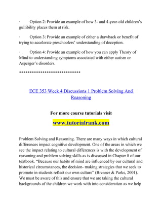 Ece 353 Inspiring Innovation--tutorialrank.com