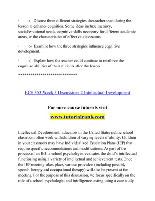 Ece 353 Inspiring Innovation--tutorialrank.com