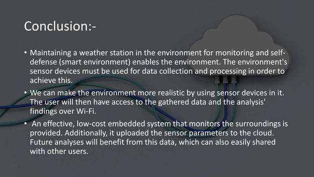 weather monitoiring system.pptx | Weather | Science