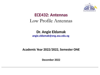 ECE432_MicrostripAntennasIntroduction_Fall2022.pptx
