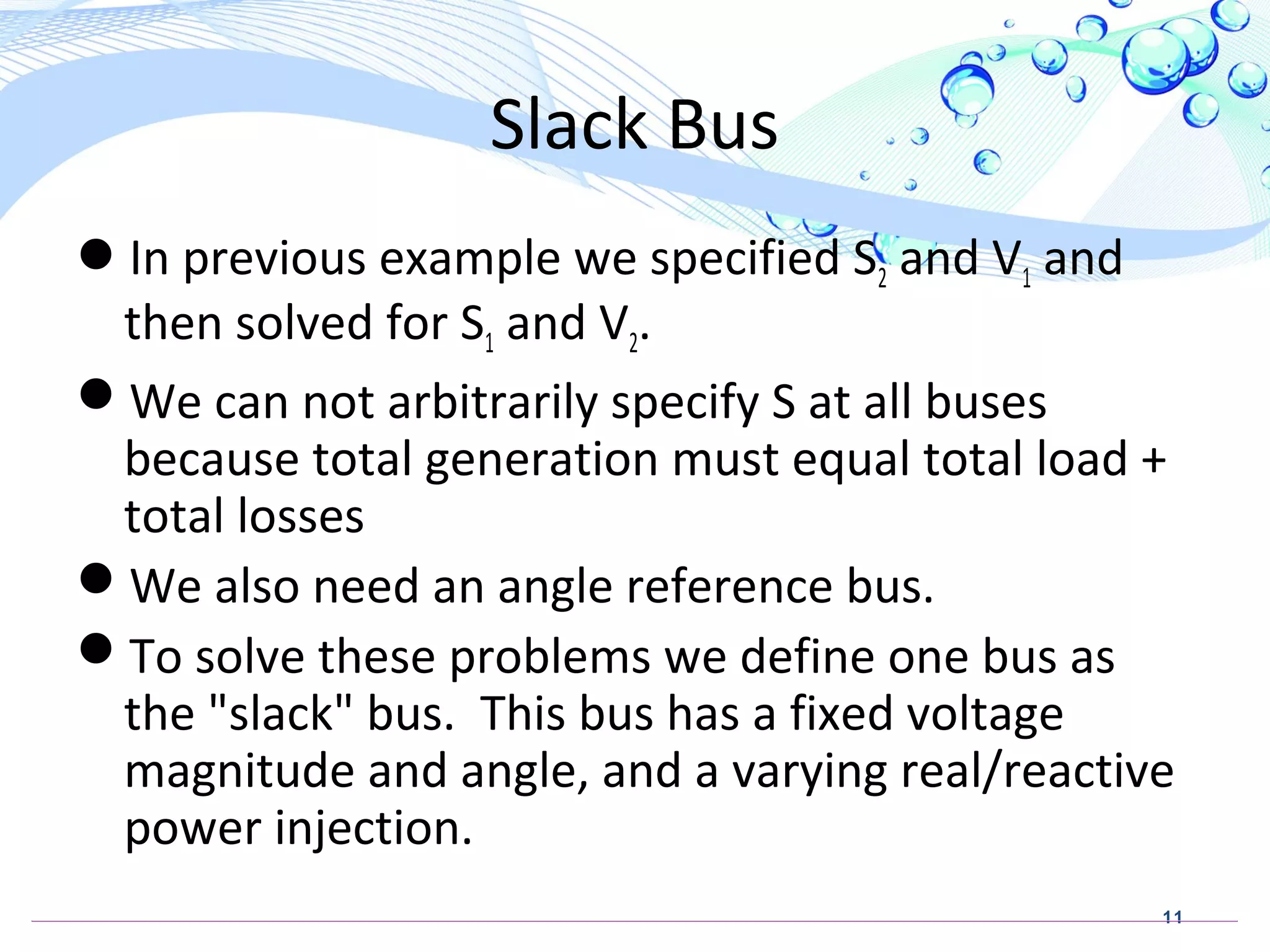 Newton Raphson method for load flow analysis | PPT