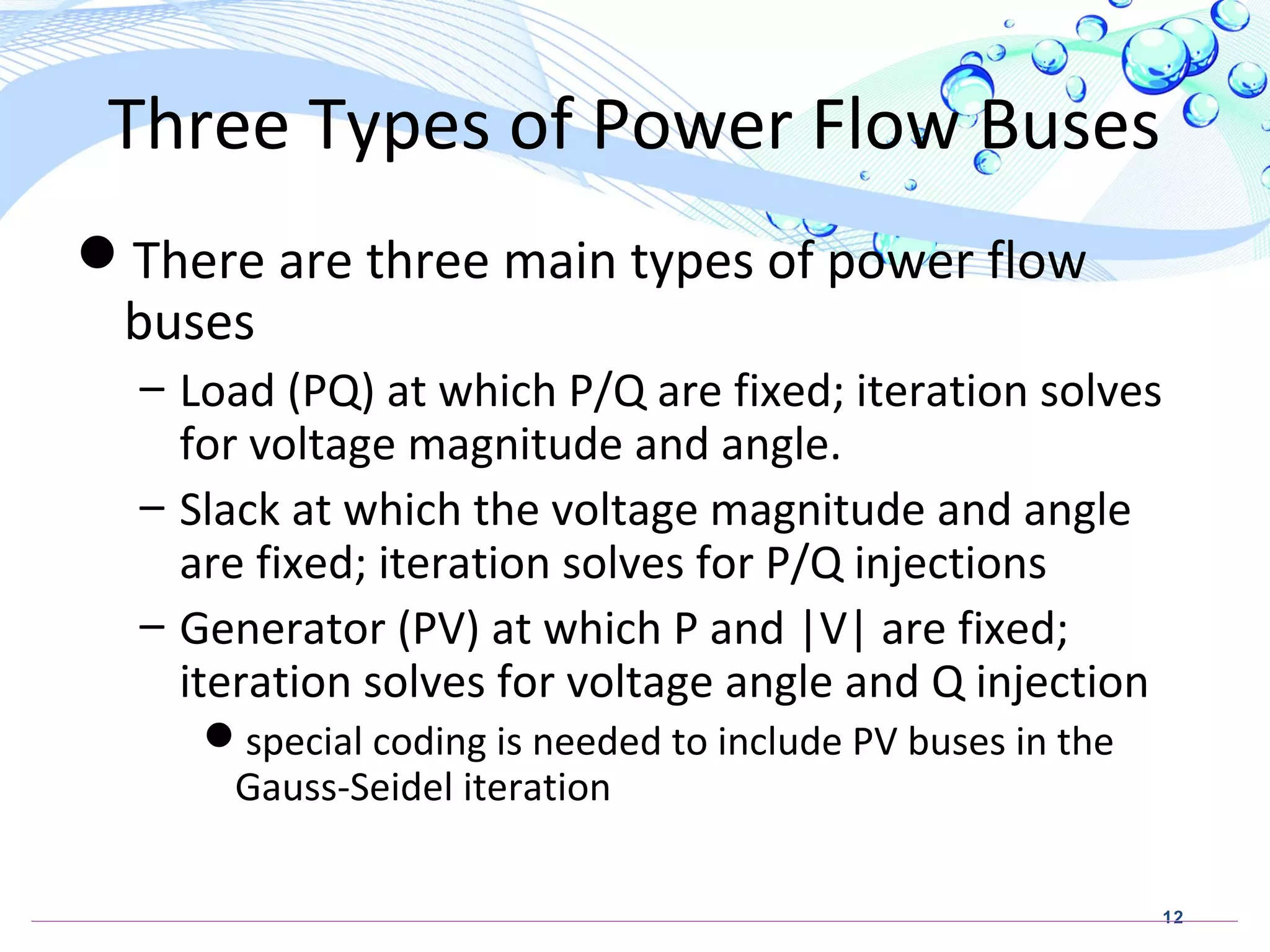 Newton Raphson method for load flow analysis | PPT | Physics | Science
