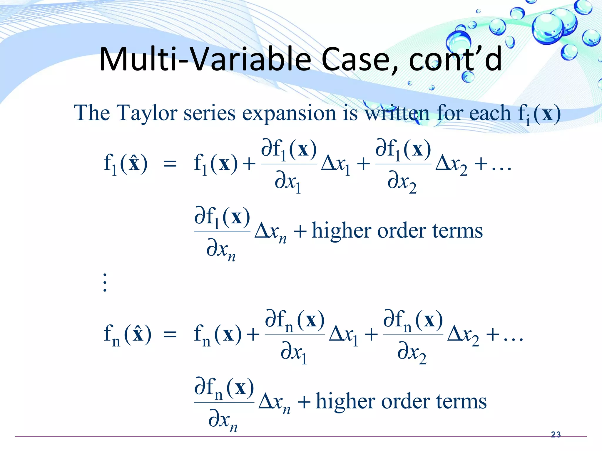 Newton Raphson method for load flow analysis | PPT