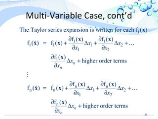 Newton Raphson method for load flow analysis | PPT | Physics | Science