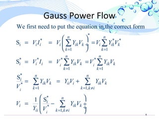 Newton Raphson method for load flow analysis | PPT