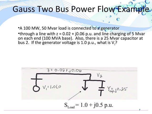 Newton Raphson method for load flow analysis | PPT | Physics | Science