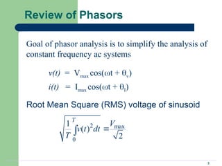 Power system analysis complex power reactive compensation | PPT