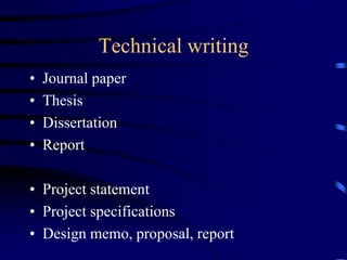 ECE 4901 Technical Writing 2013.ppt