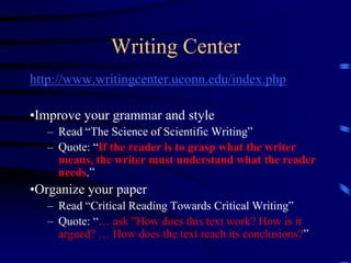 ECE 4901 Technical Writing 2013.ppt