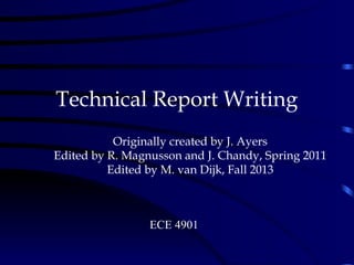 technical Writing for research methodology | PPT