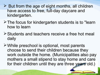 signs of a good kindergarten classroom | PPT