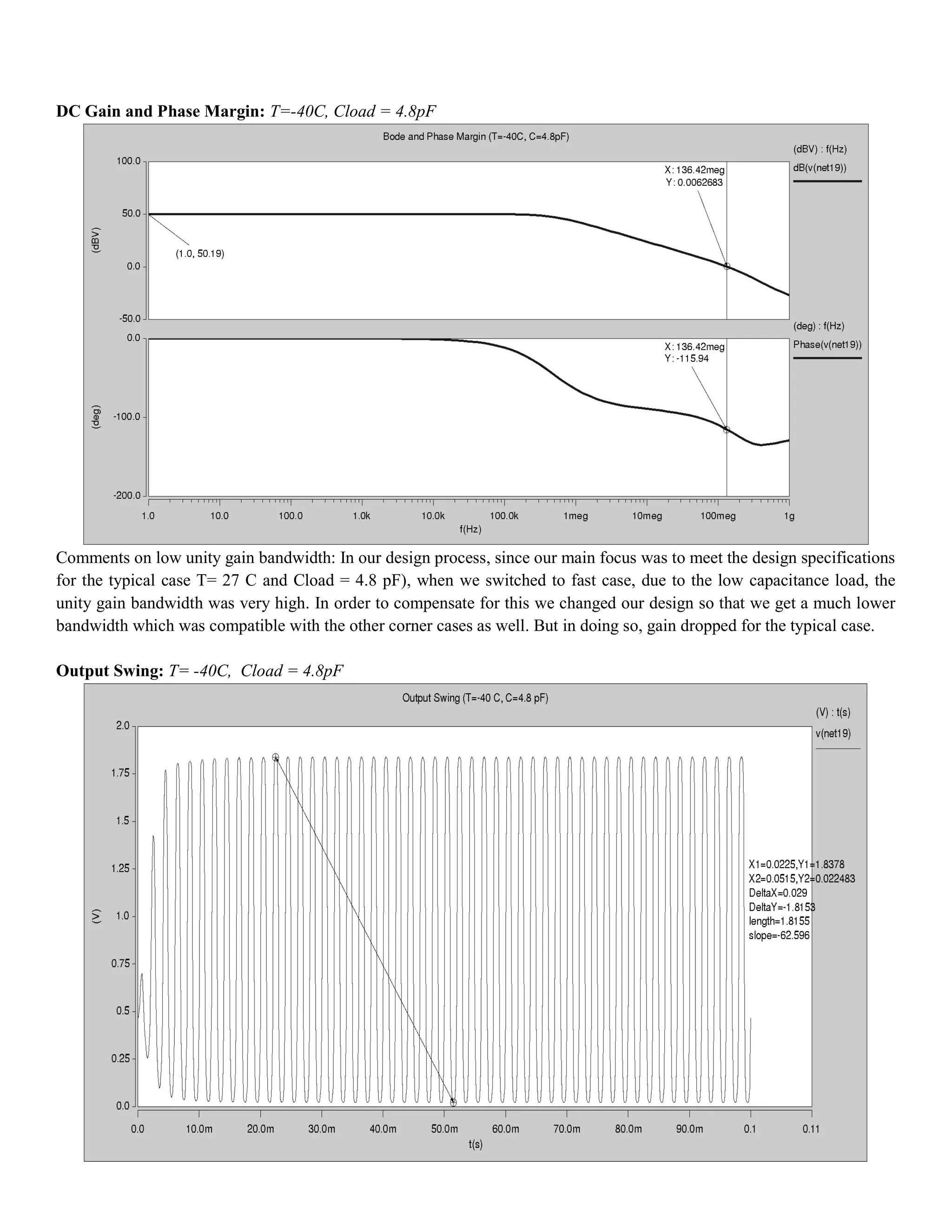 Ece523 folded cascode design | PDF