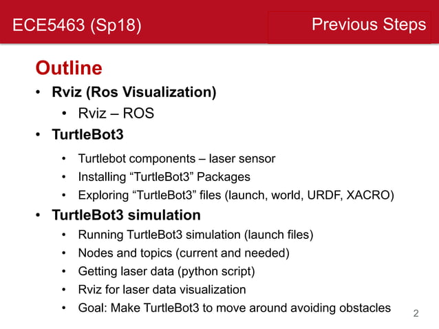 HuongdanlaptrinhECE5463_ROSTutorialLecture3 | PPT