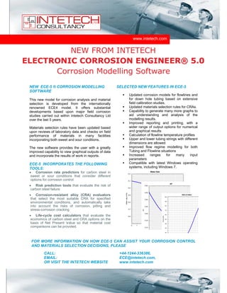 ECE corrosion software | PDF