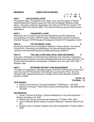 Ece 5sem | PDF