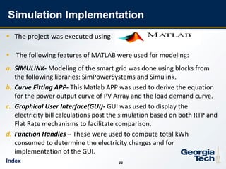 Real Time Pricing Simulator for Smart Grids | PPT