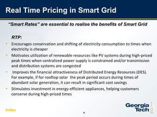 Real Time Pricing Simulator for Smart Grids | PPT