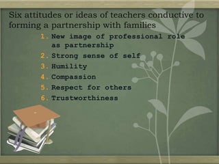 Ece6 (foundations of a successful partnership) | PPTX
