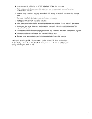 Resume Peter Lee 01.16.17