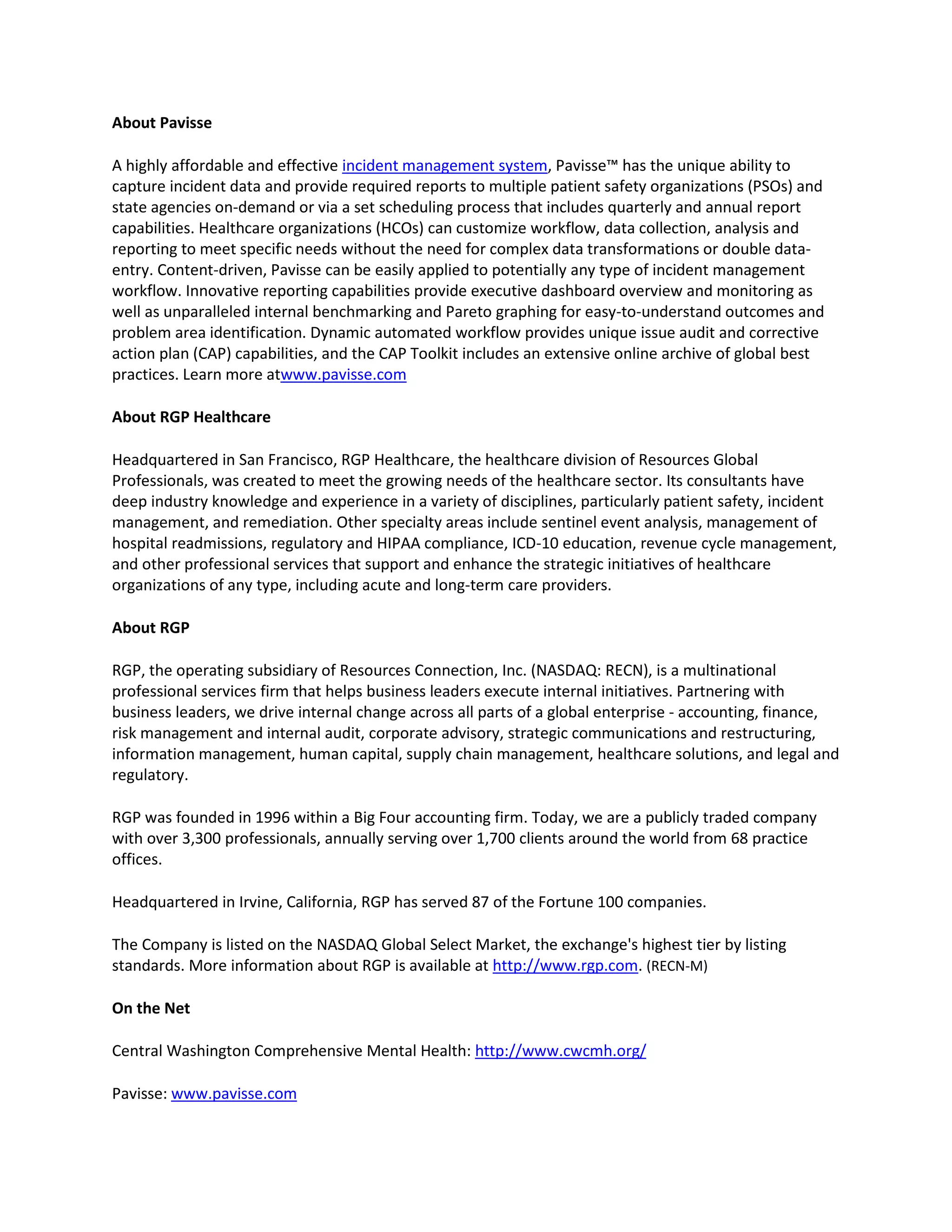 Comprehensive Press Release | PDF