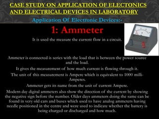 ELECTRONICS AND ELECTRICAL DEVICES | PPT