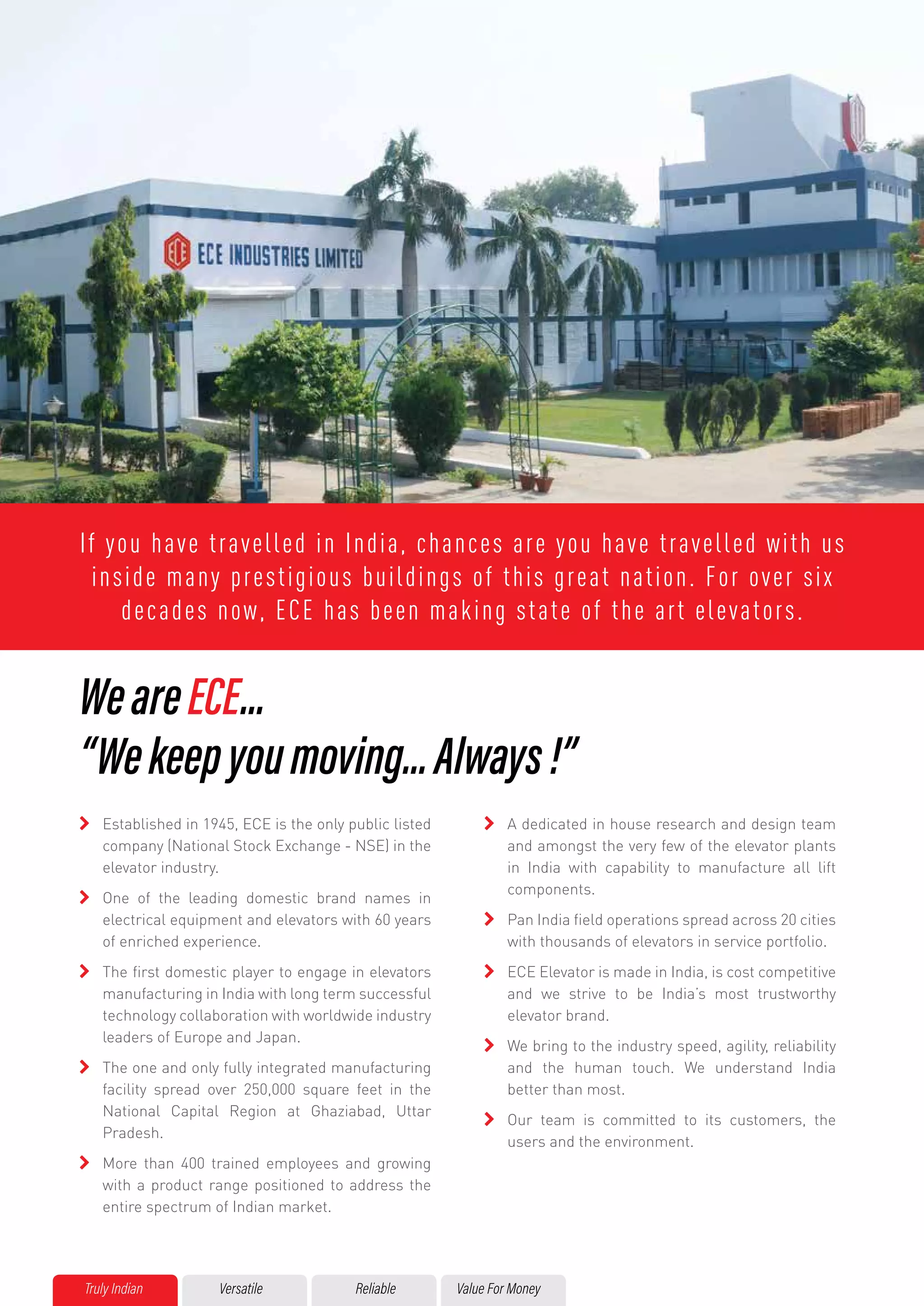 ECE Apto Home Office Hospital Elevators | PDF