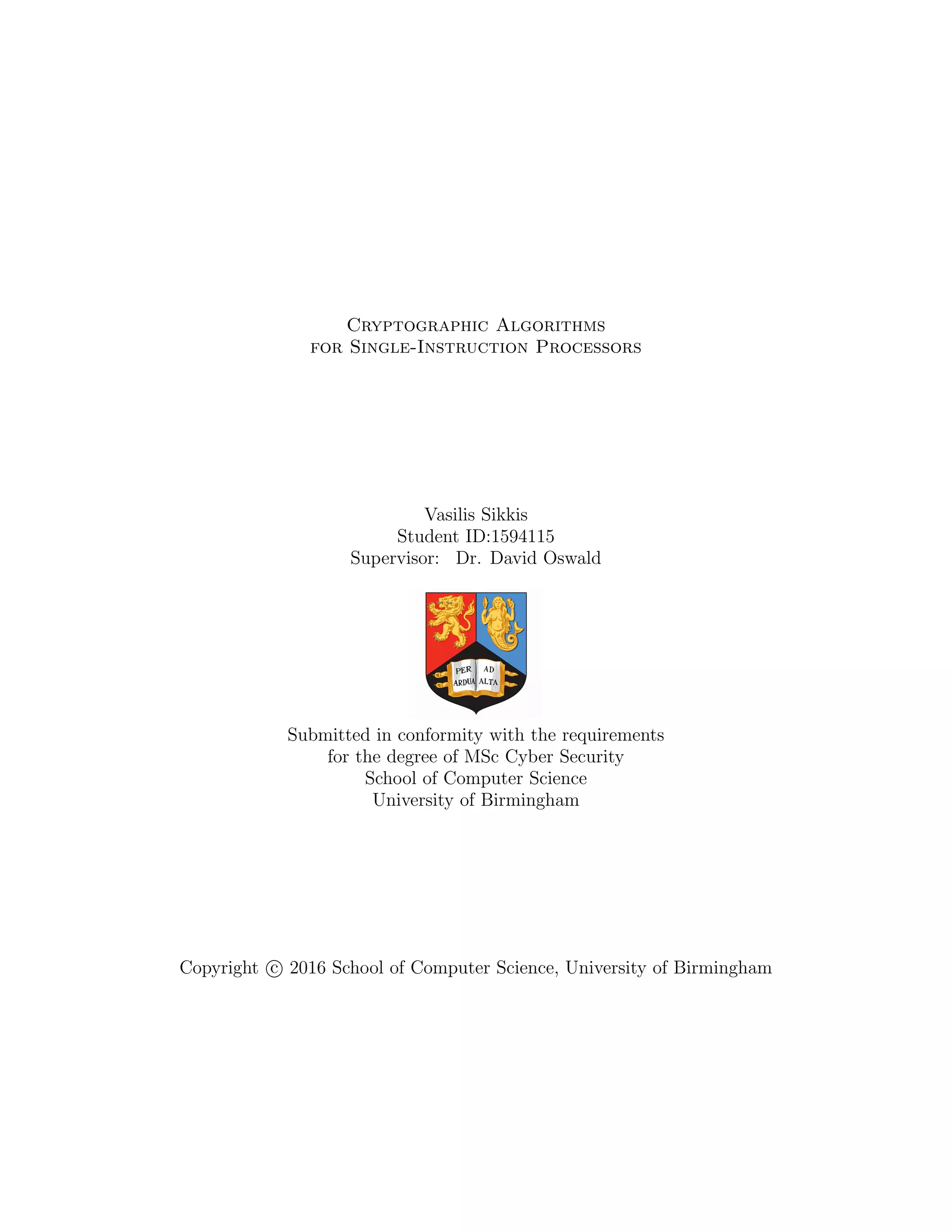 MSc_Dissertation | PDF