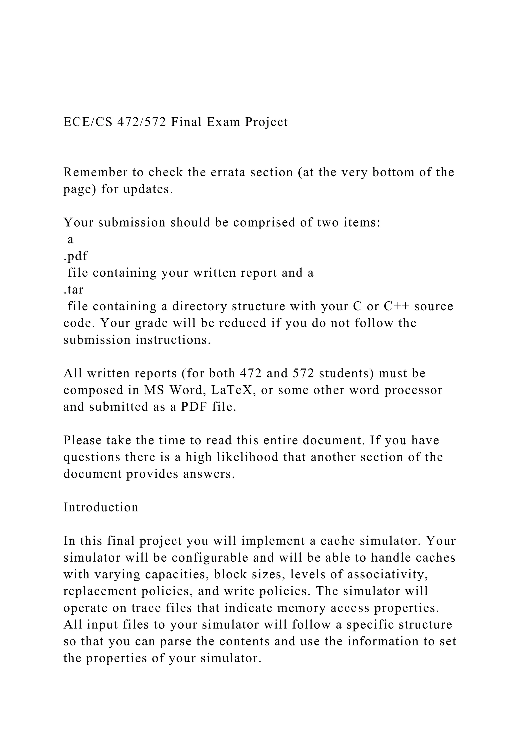 ECECS 472572 Final Exam ProjectRemember to check the err.docx