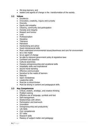 Ece curriculum framework edited version zero draft | PDF