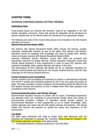 Ece curriculum framework edited version zero draft | PDF