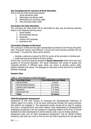 Ece curriculum framework edited version zero draft | PDF