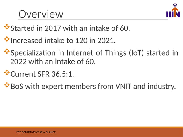 ECE department at a glance introduction to electronics | PPTX ...