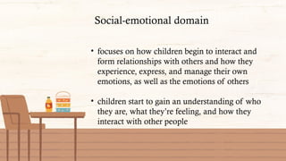 ECE DOMAINS and AREAS OF LEARNING (REPORT) | PPTX