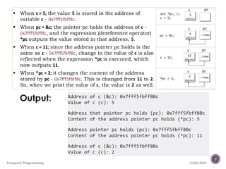 Computer programming course(c++ pointer)) | PPT