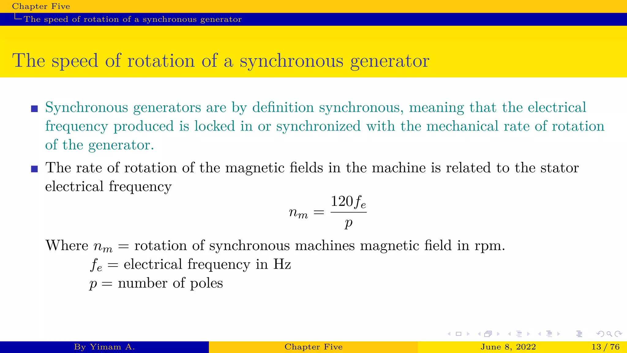 Synchronous Generators | PDF