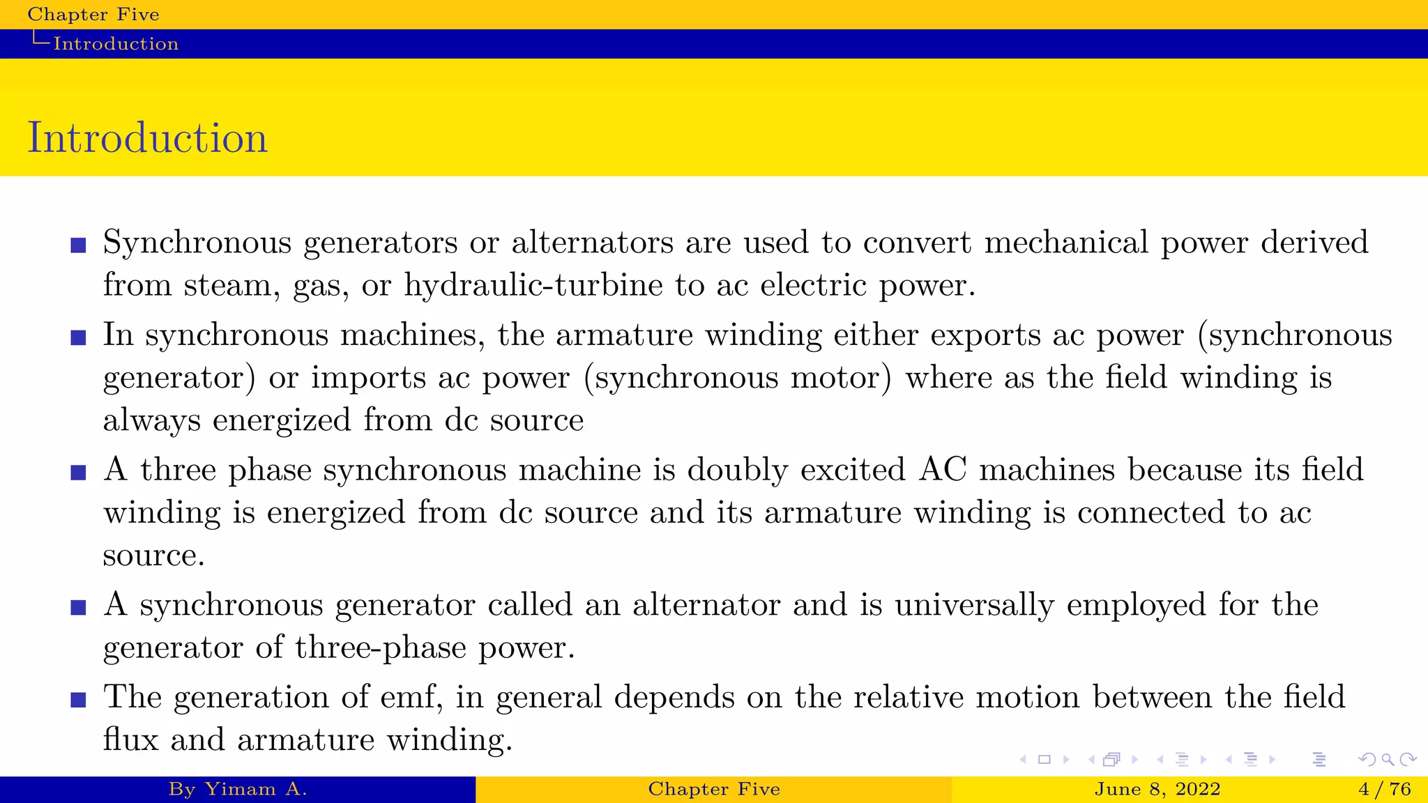 Synchronous Generators | PDF