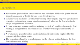 Synchronous Generators | PDF